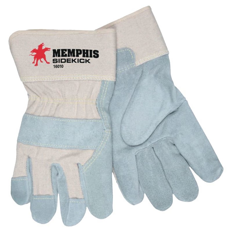 Sidekick Side Leather Gloves Large Leather | Premier Contracting ...